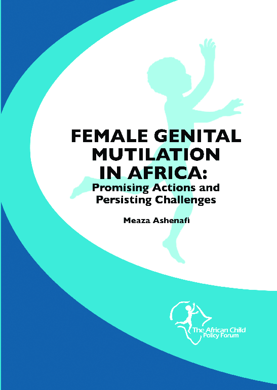 Female Genital Mutilation in Africa: Promising actions and persisting ...
